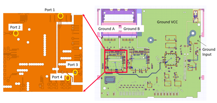 Simulation of Indirect Lightning Strike on PCB