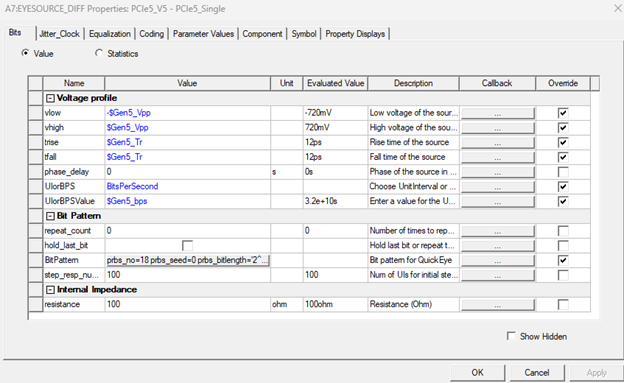 PCIe specifications template from OZEN Engineering Inc