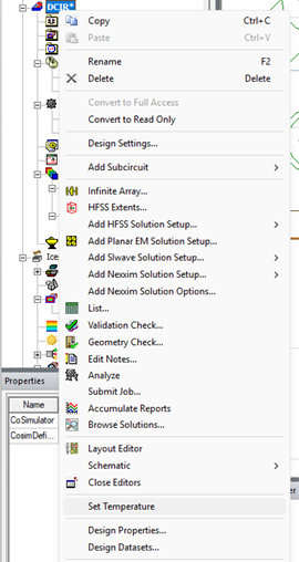 High Power Waveguide Network RF and thermal analysis using HFSS and Icepak