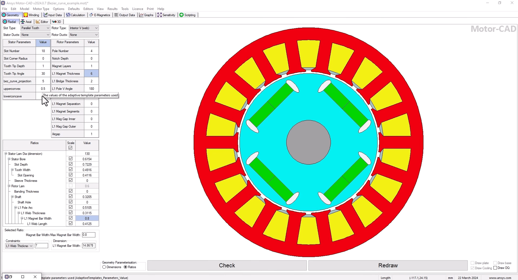Accelerating Innovation with Ansys Motor-CAD's Adaptive Templates