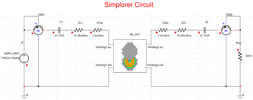 Wireless Power Charger Simulation - Ansys Maxwell & Simplorer (ROM)