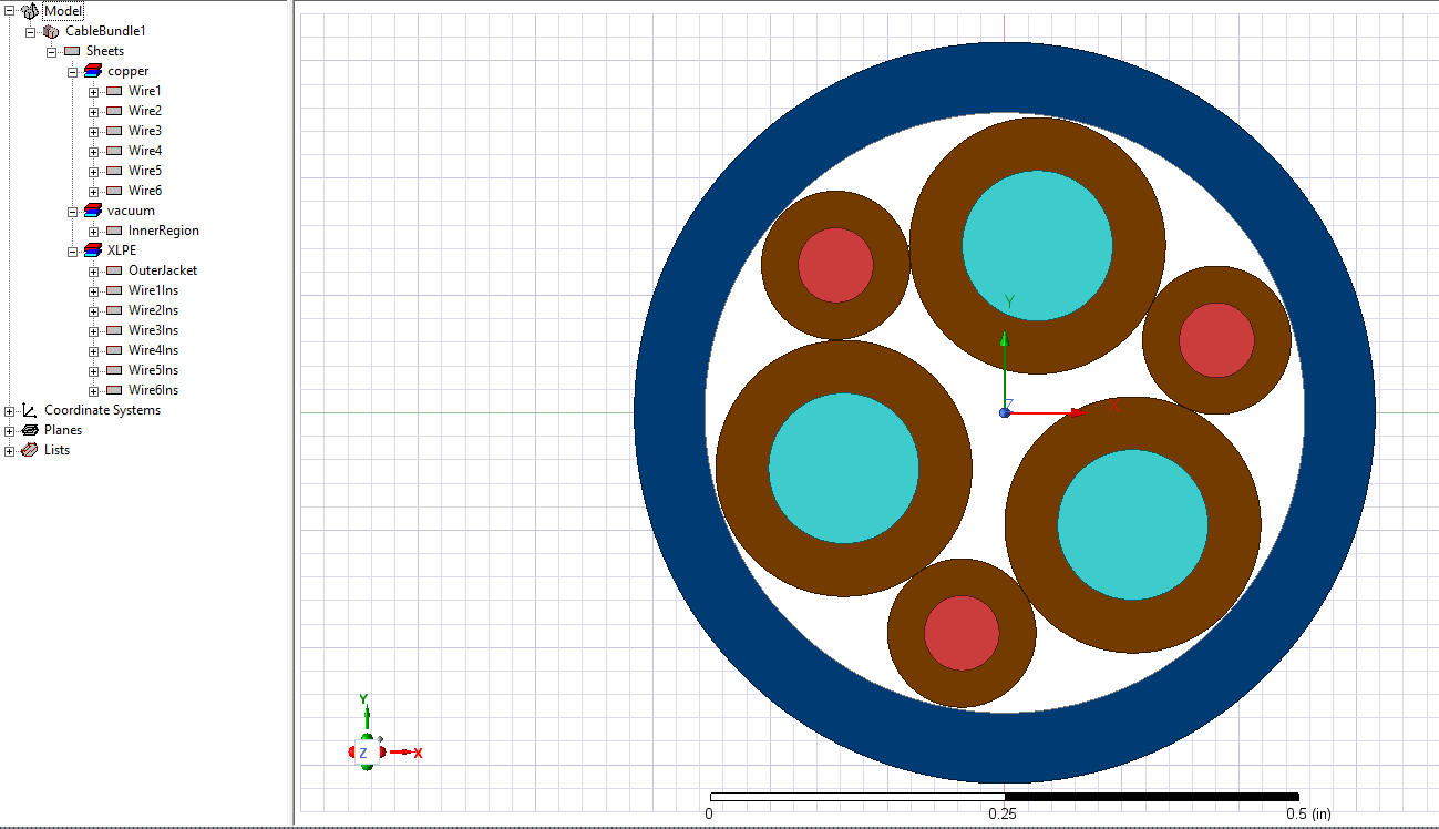 Cable Simulation using Ansys 2D Extractor and Simplorer