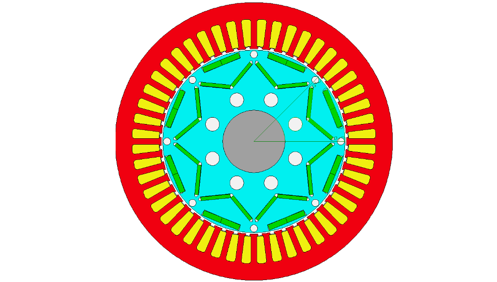 Ansys Motor-CAD: Demagnetization of an IPM Motor