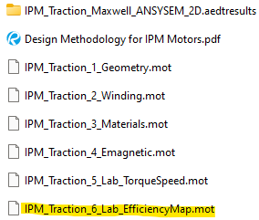 Ansys Motor-CAD: Lab Module Efficiency Maps, Duty Cycle, and Operating Points