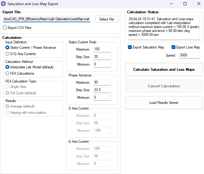 Ansys Motor-CAD: Lab Module Efficiency Maps, Duty Cycle, and Operating Points