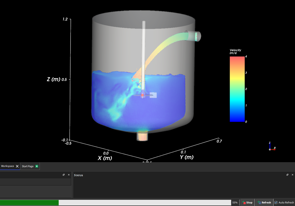 Getting Started with Ansys FreeFlow: Modeling a Stirred Tank