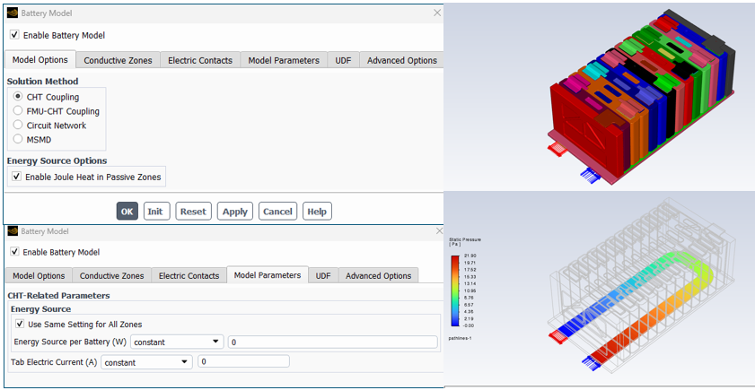 Singular Value Decomposition Reduced Order Model for Battery Module