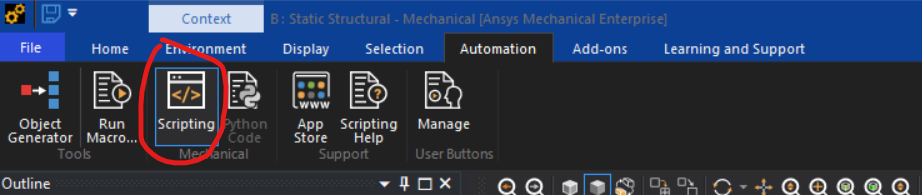 Creating Bolt Tools for Postprocessing in Ansys Mechanical using Python Scripting