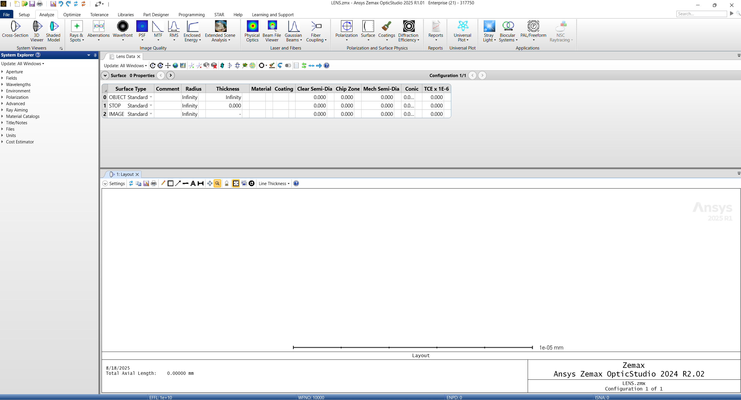Begin Zemax: First Lens Design