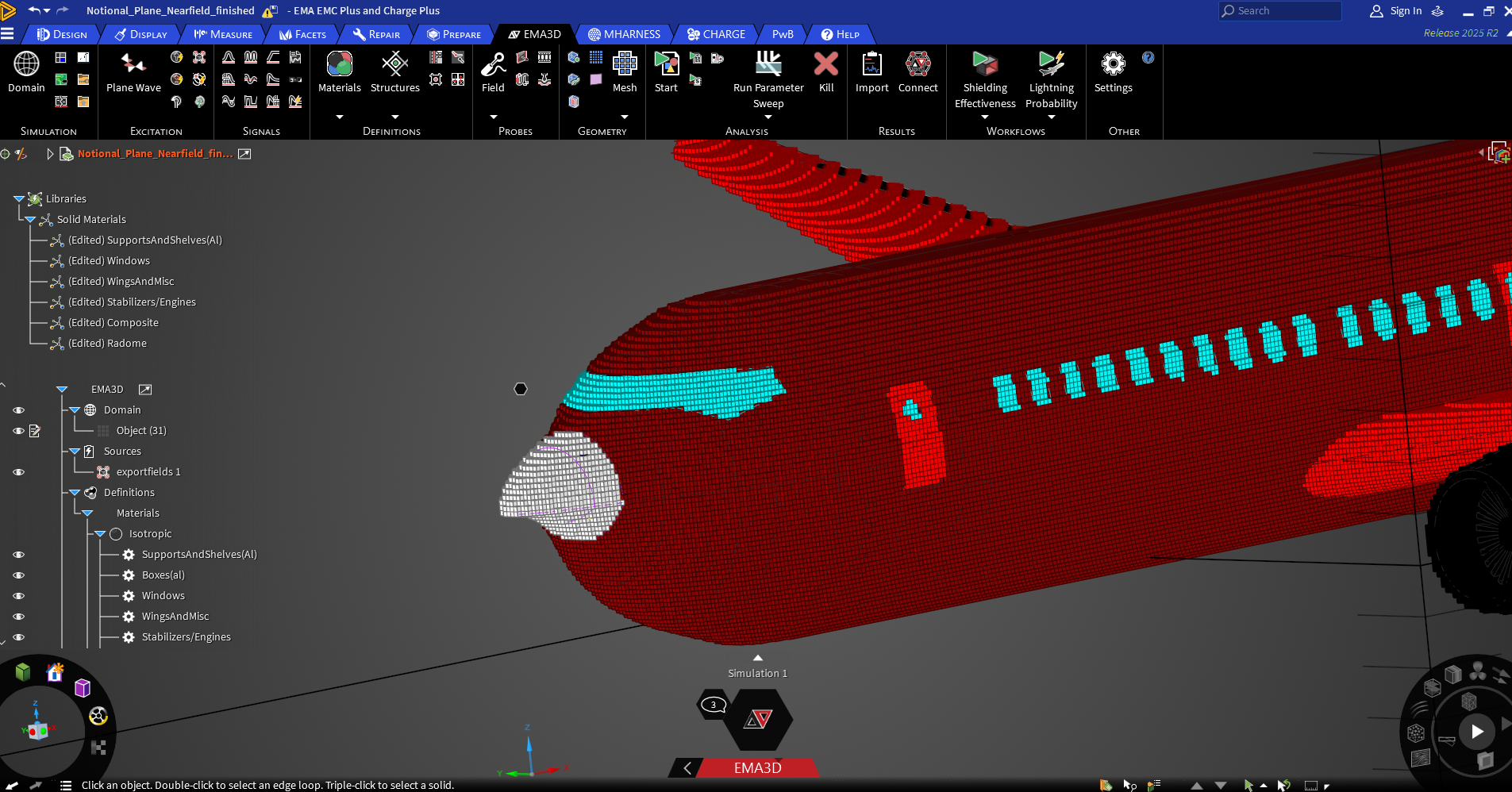 From Antenna to Airframe: A High-Fidelity Workflow for Aircraft EMC Simulation with HFSS and EMA3D