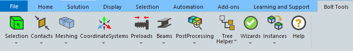 Exporting Bolt reaction forces using 'Bolt Tools' Add-On in Ansys ...