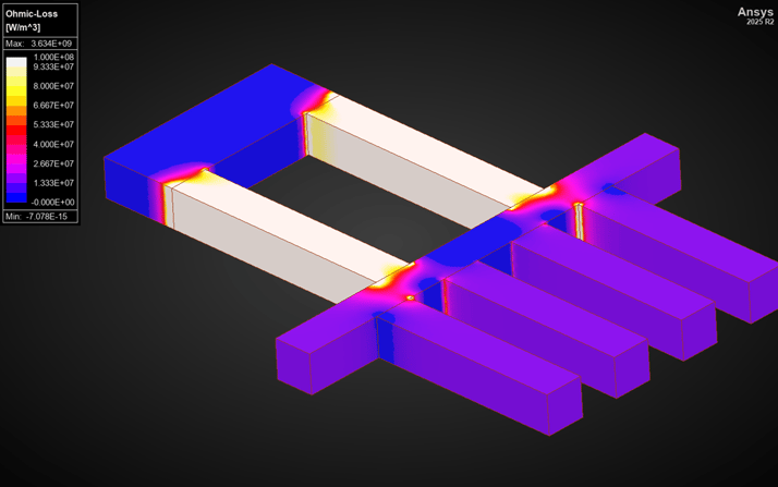 One-Way vs. Two-Way Coupling: Busbar Thermal Analysis in Ansys Maxwell ...