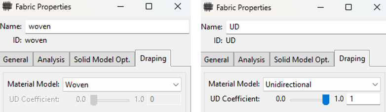 Draping Simulation in Ansys ACP