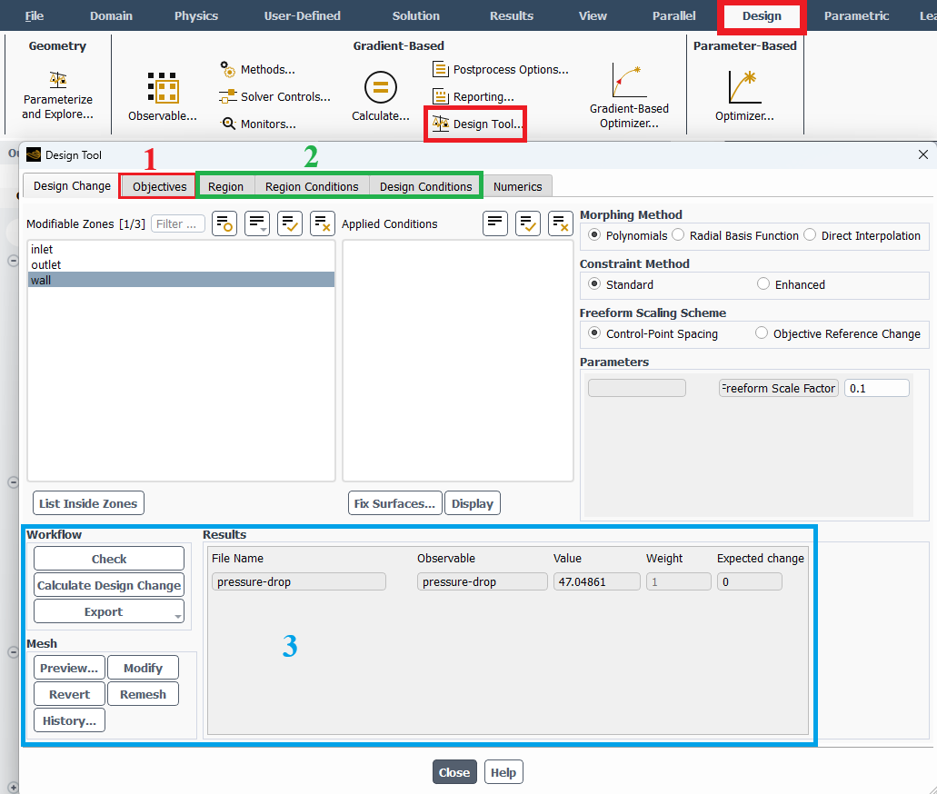 Using Adjoint Solver in Ansys Fluent for CFD Design Optimization