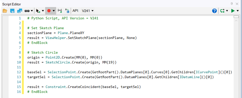 Create Parameterized Phython Scripting in SpaceClaim to Generate ...