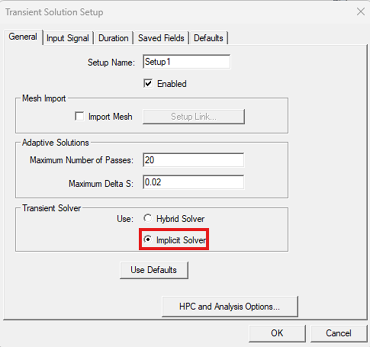 ANSYS HFSS Transient Solver for Extracting S-Parameters & Time Domain ...