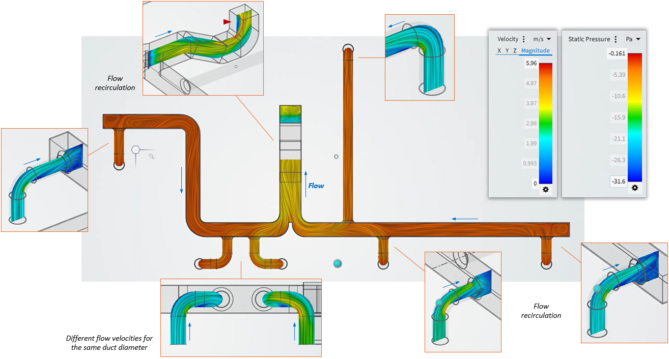 HVAC Design: Exploring better designs with Ansys Discovery