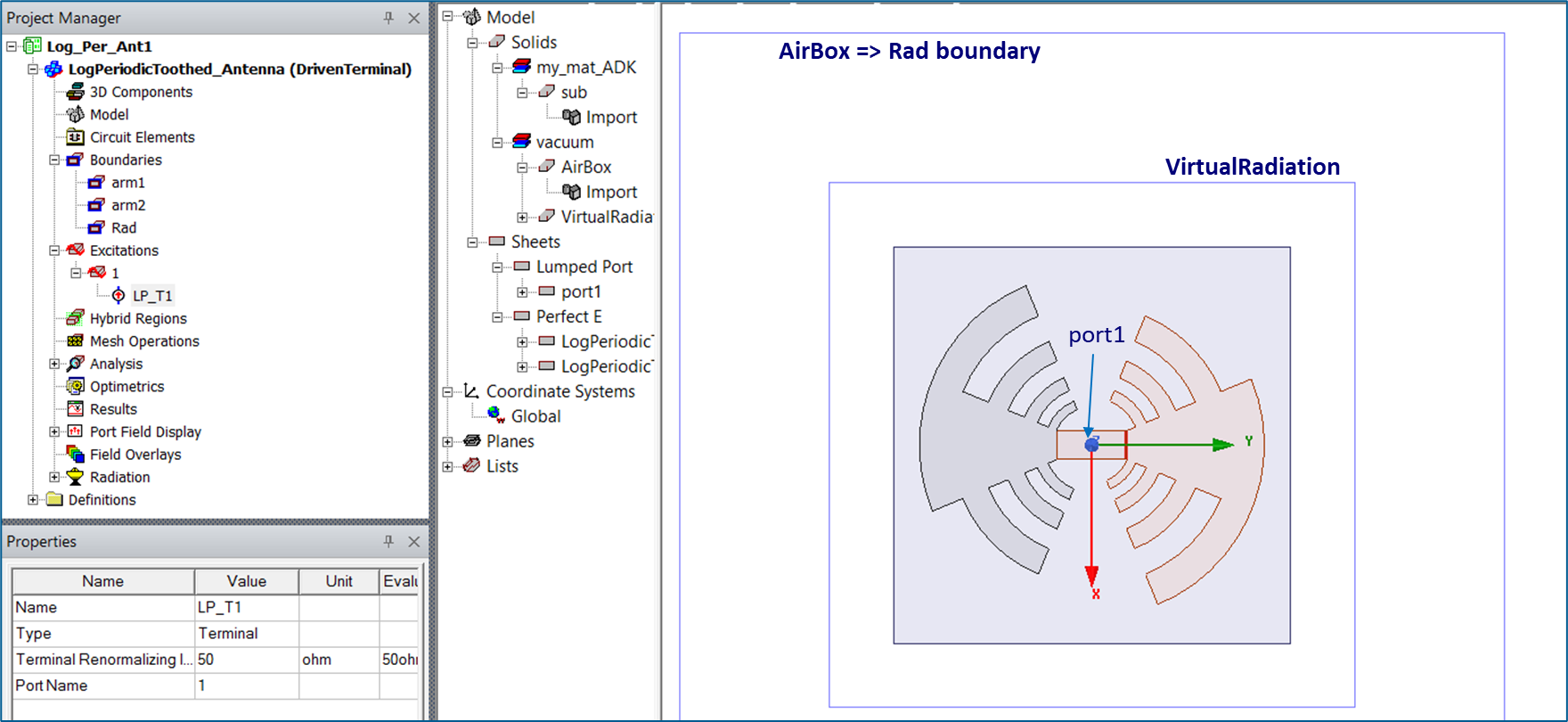 Antenna Matching using ANSYS Smith Chart Tool