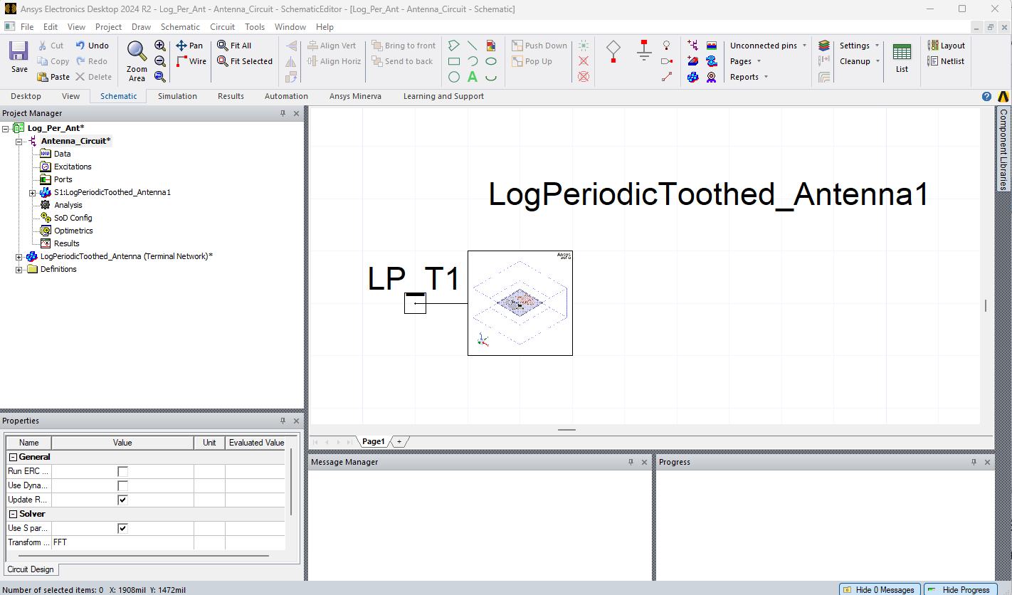 Antenna Matching using ANSYS Smith Chart Tool