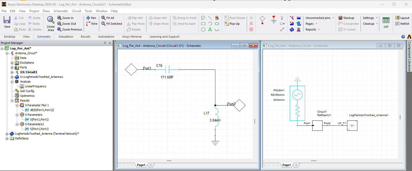 Antenna Matching using ANSYS Smith Chart Tool
