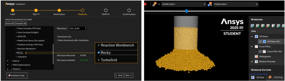 Ansys Rocky 2025 R1: Transforming Particle Simulations
