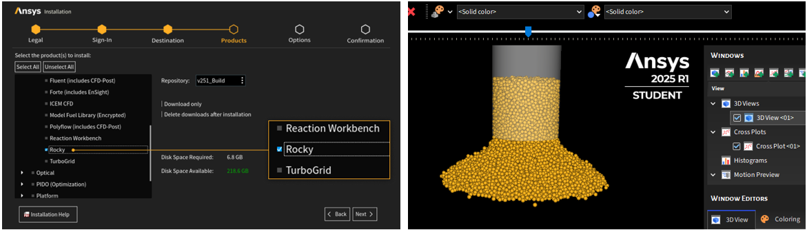 Ansys Rocky 2025 R1: Transforming Particle Simulations