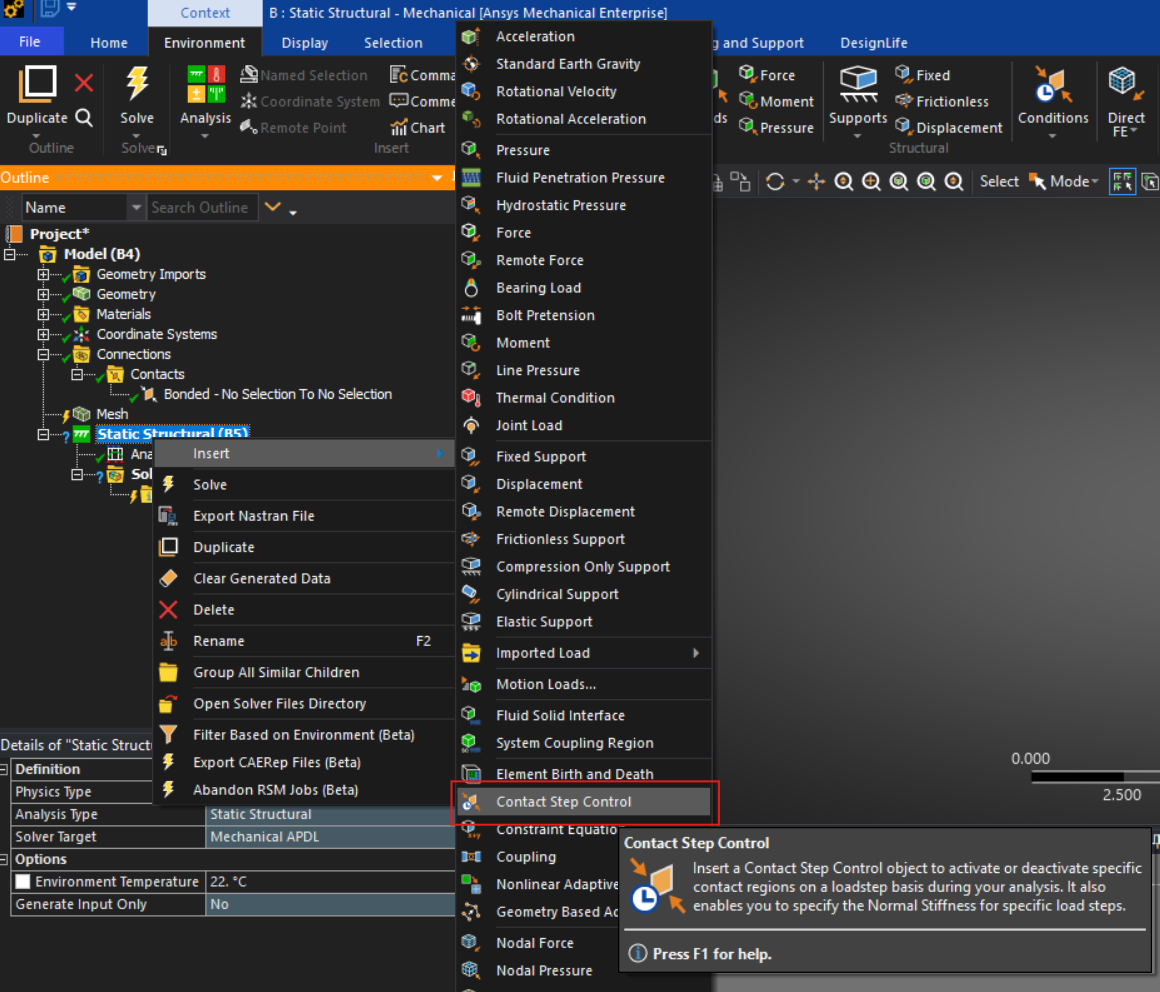 Resolving Interference Fits in Ansys Mechanical
