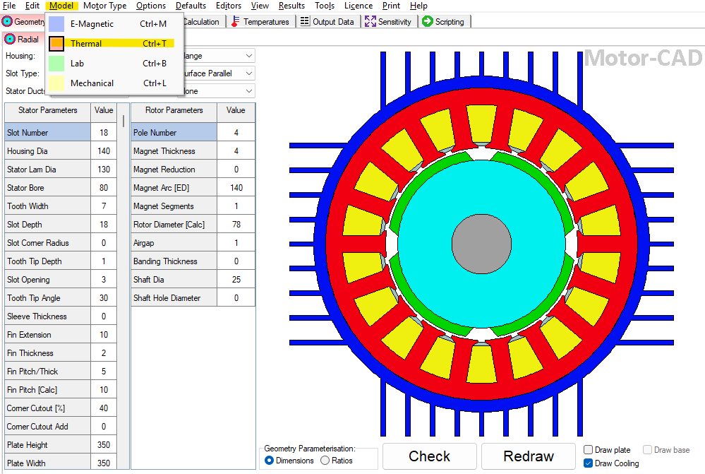 How to Simulate Electric Motor Temperature Using Ansys Motor-CAD and Icepak