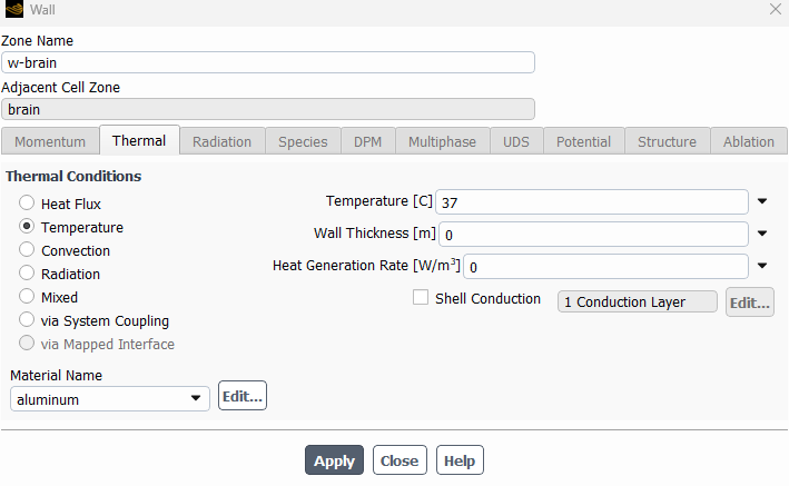 Brain Implant Thermal Simulation Using Ansys Fluent