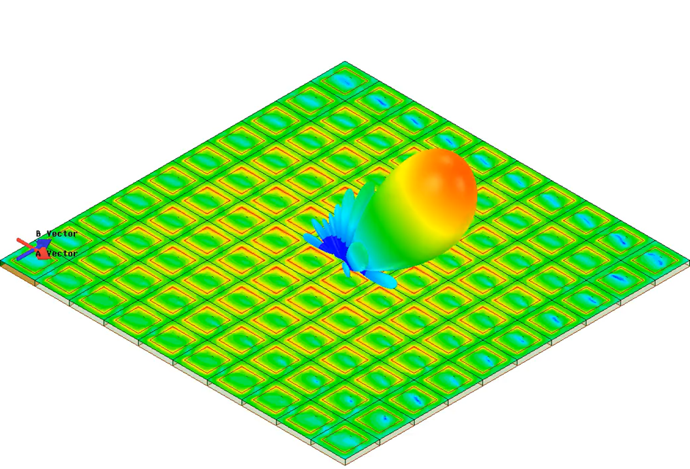 ANSYS HFSS For Designing High-Performance Phased Antennas Arrays for Satellite Communication