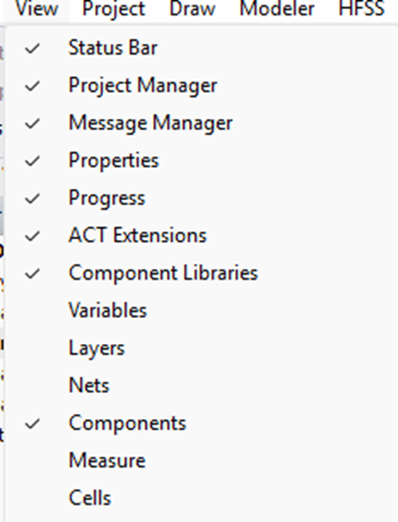 Using PyAEDT to design a parametrized log periodic dipole antenna LPDA