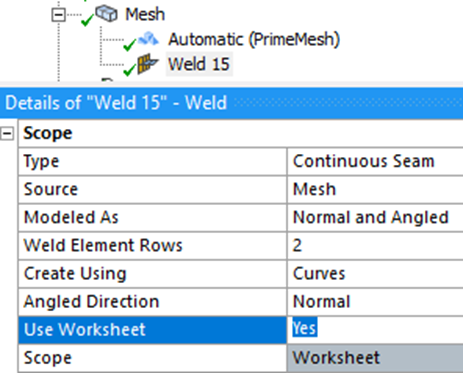 Creating Fillet Welds efficiently using Ansys Discovery.