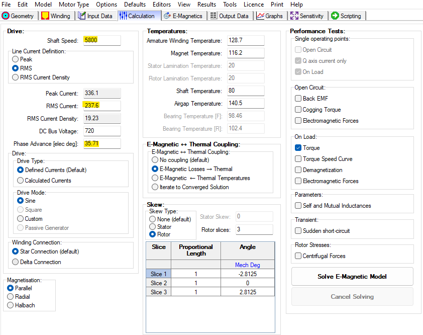 Ansys Motor-CAD: Thermal Analysis