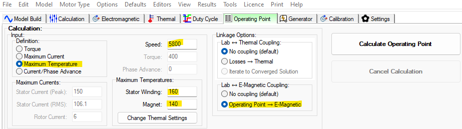 Ansys Motor-CAD: Thermal Analysis
