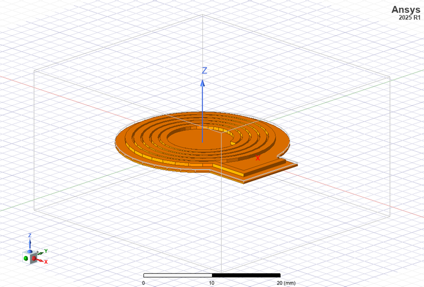 Coil Co-Simulation Using HFSS and Circuit