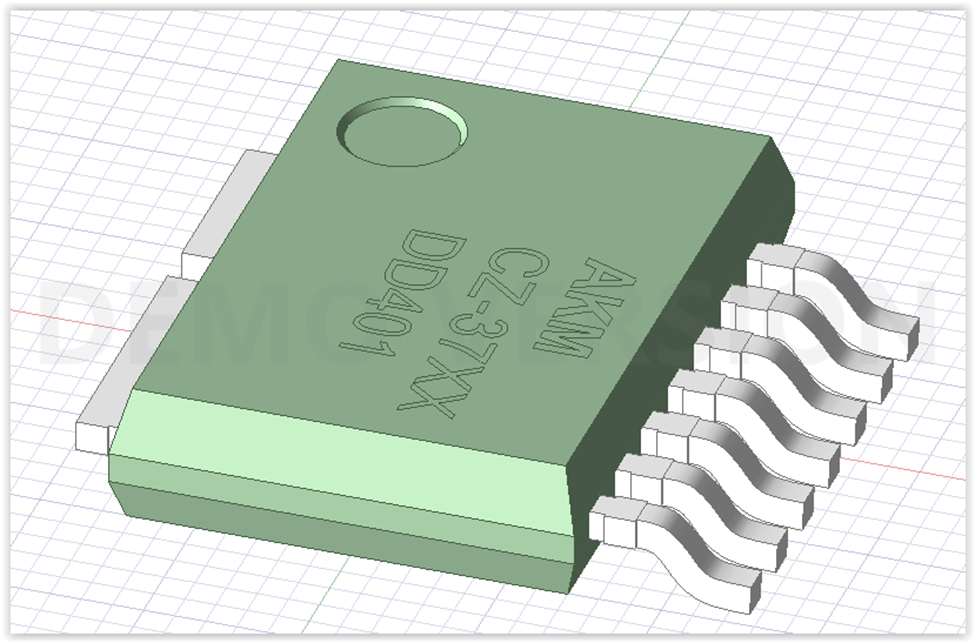 Calculating Die Leads’ AC and DC R and L using Q3D