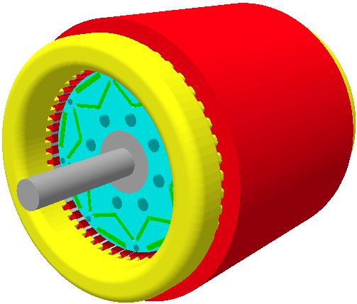 Ansys Motor-CAD: Overview of an IPM Motor Emag Model