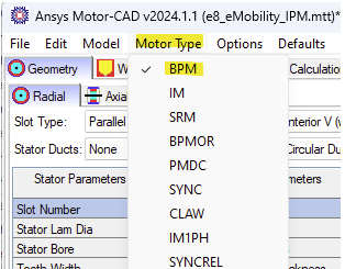 Ansys Motor-CAD: Overview of an IPM Motor Emag Model