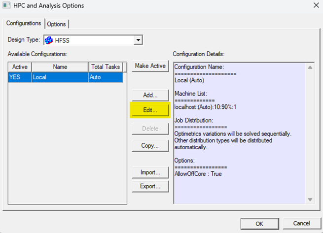 Enabling Additional CPU Cores and GPU in Ansys Electronics Desktop