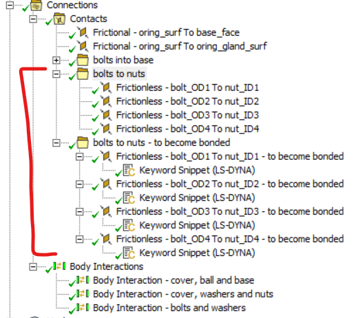 Structural Preloading Followed by Dynamic Impact in Workbench LS-DYNA