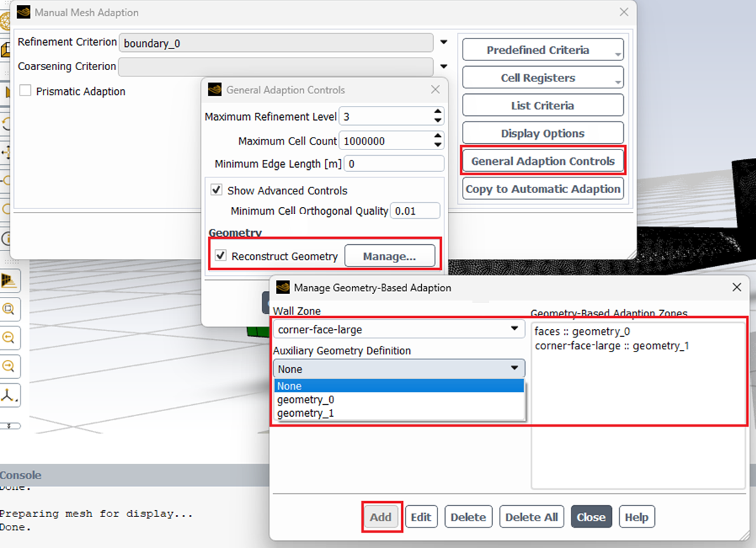 Enhancing CFD Meshing with Geometry-Based Mesh Adaption