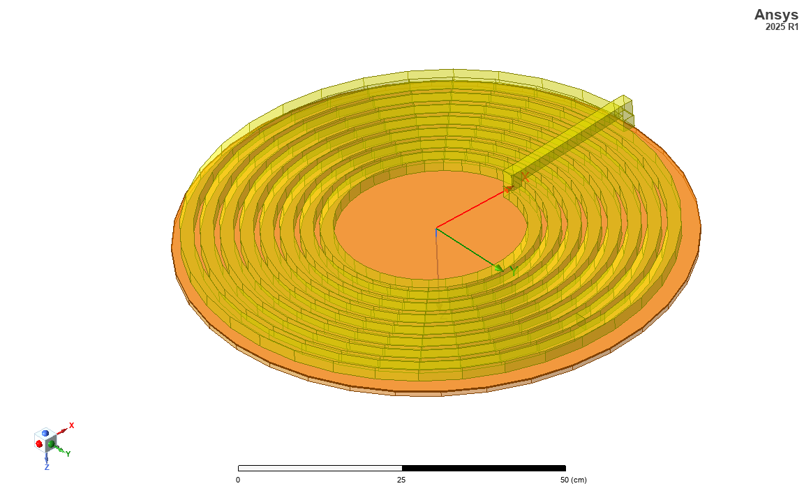 Ansys Maxwell: 3D Eddy Current Analysis