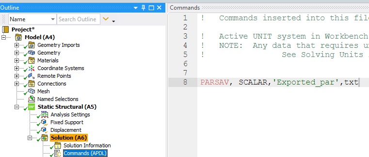 PostProcessing non accesible objects in Ansys Mechanical Part 2