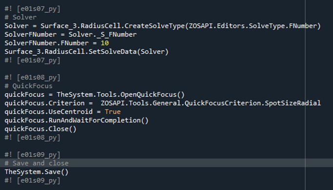 Standalone Application of Zemax API with Python
