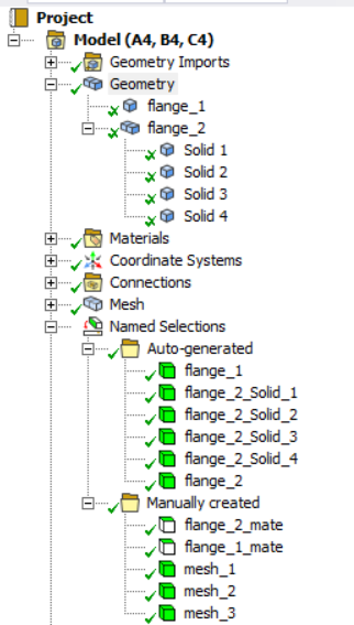 Auto-Generate Named Selections in Ansys Mechanical using Python Scripting