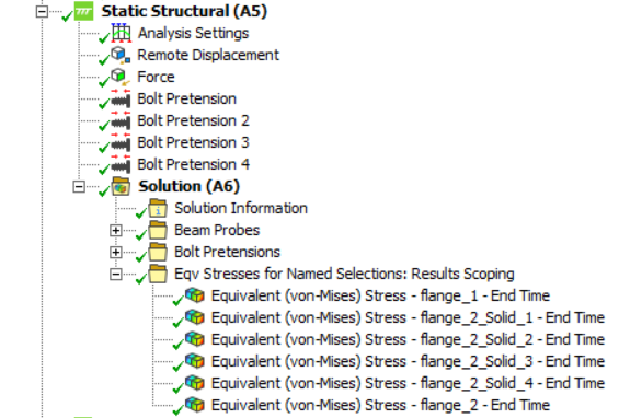 Create Equivalent Stress Results in Ansys Mechanical and Export to File ...