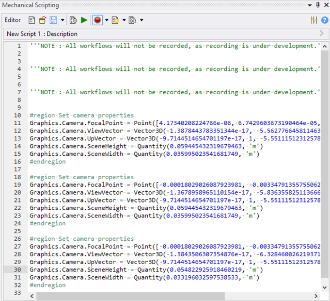 Using Python in Ansys Mechanical to Extract Contour Plots