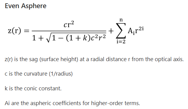 Ansys Zemax: Understanding Basic Surface Types for Beginners