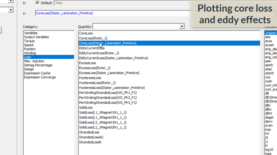 Ansys Maxwell: Core and Magnet Losses in Electric Motors