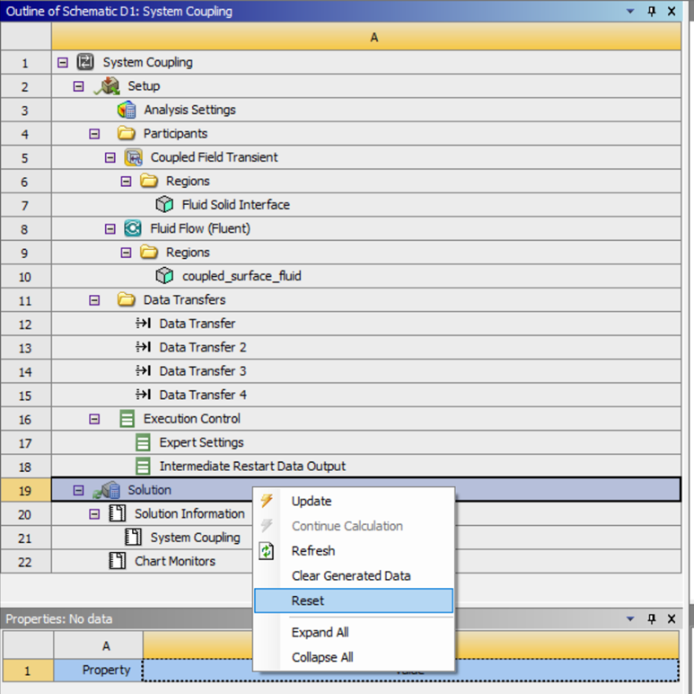 How to Enable the Restart Option for a Transient Fluid-Thermal ...